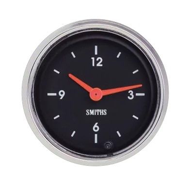 IAC1-1052-00C Smiths International Clock Analogue 52mm 12 volt black ...