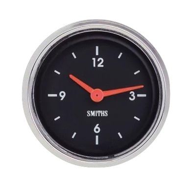 IAC1-1052-01C Smiths International Clock Analogue 52mm 12 volt black ...