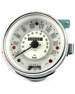 SN4421-73CC Smiths Mini Speedometer Electric Full Sweep 0-200 km/h ...