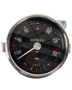 SN4421-77 Smiths Mini Speedometer Full Sweep 0-150 km/h 780 turns 133mm ...