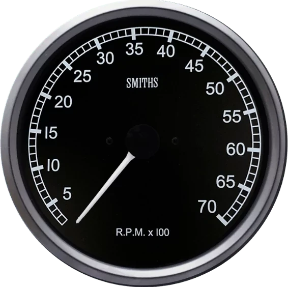 EET7-1B32-05B Smiths Jaguar Tachometer Electric Full Sweep 120mm 5-8000 ...