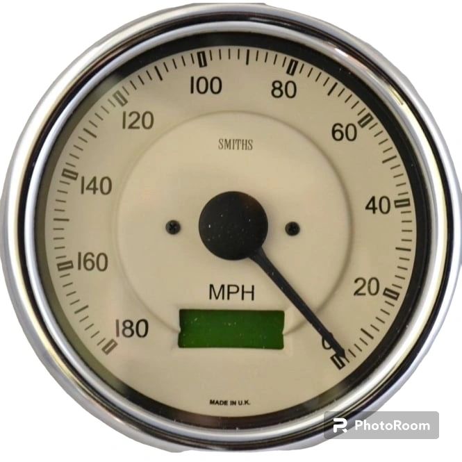 SN5346-06CB Smiths Cobra Magnolia Speedometer anticlockwise Electric ...
