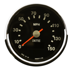 RES3-1B52-03C Smiths Bike Speedometer Electric Full Sweep 82mm 0-240 ...