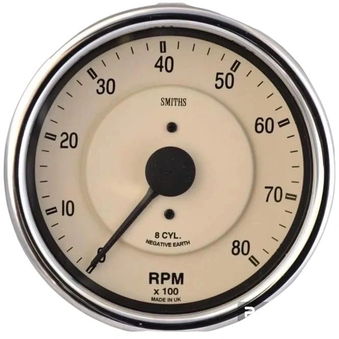 RVC2816-11CB Smiths Cobra Magnolia Tachometer Electric Full Sweep 100mm ...