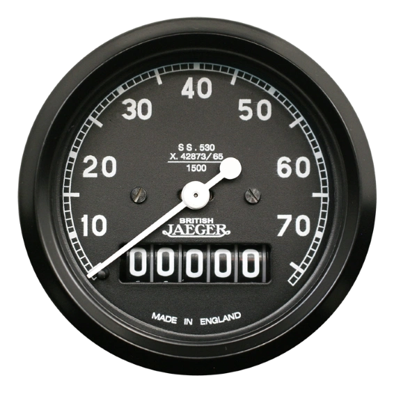 SN3152-12 Smiths Landrover Speedometer Mechanical Full Sweep 60mm 0-120 ...