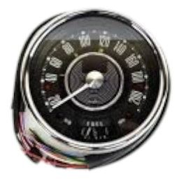 SN4417-19CC Smiths Mini Speedometer Electric Full Sweep 133mm 0-210 kmh ...