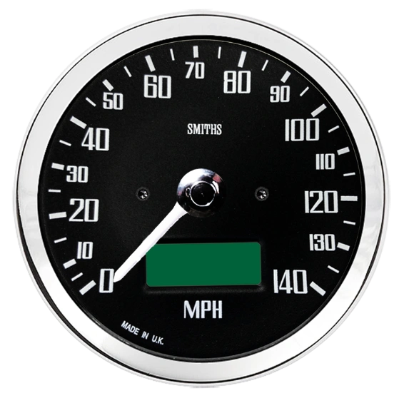SN5230-11CB Smiths MGBV8 Speedometer Black Stepping Motor Electric 0 ...