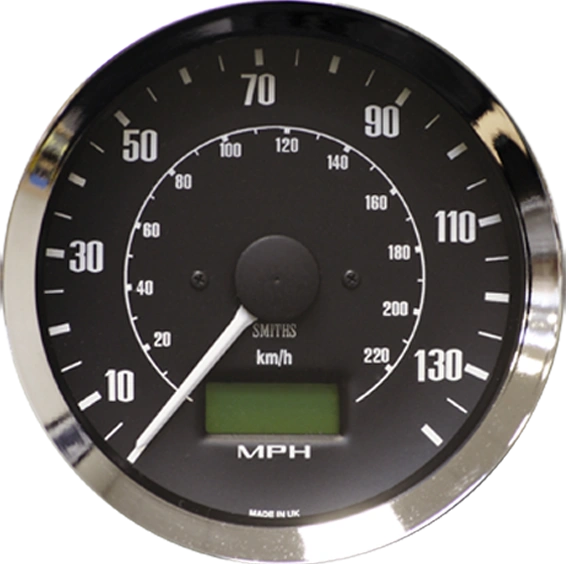 SNT5372-62CB Smiths Classic Speedometer Electric Full Sweep 0-140 mph ...