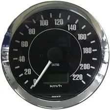 SNT5372-63CB Smiths Classic Speedometer Electric Full Sweep 0-220 km/h ...