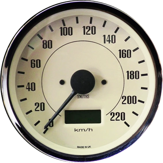 SNT5372-65CB Smiths Classic Magnolia Speedometer Electric Full Sweep 0 ...