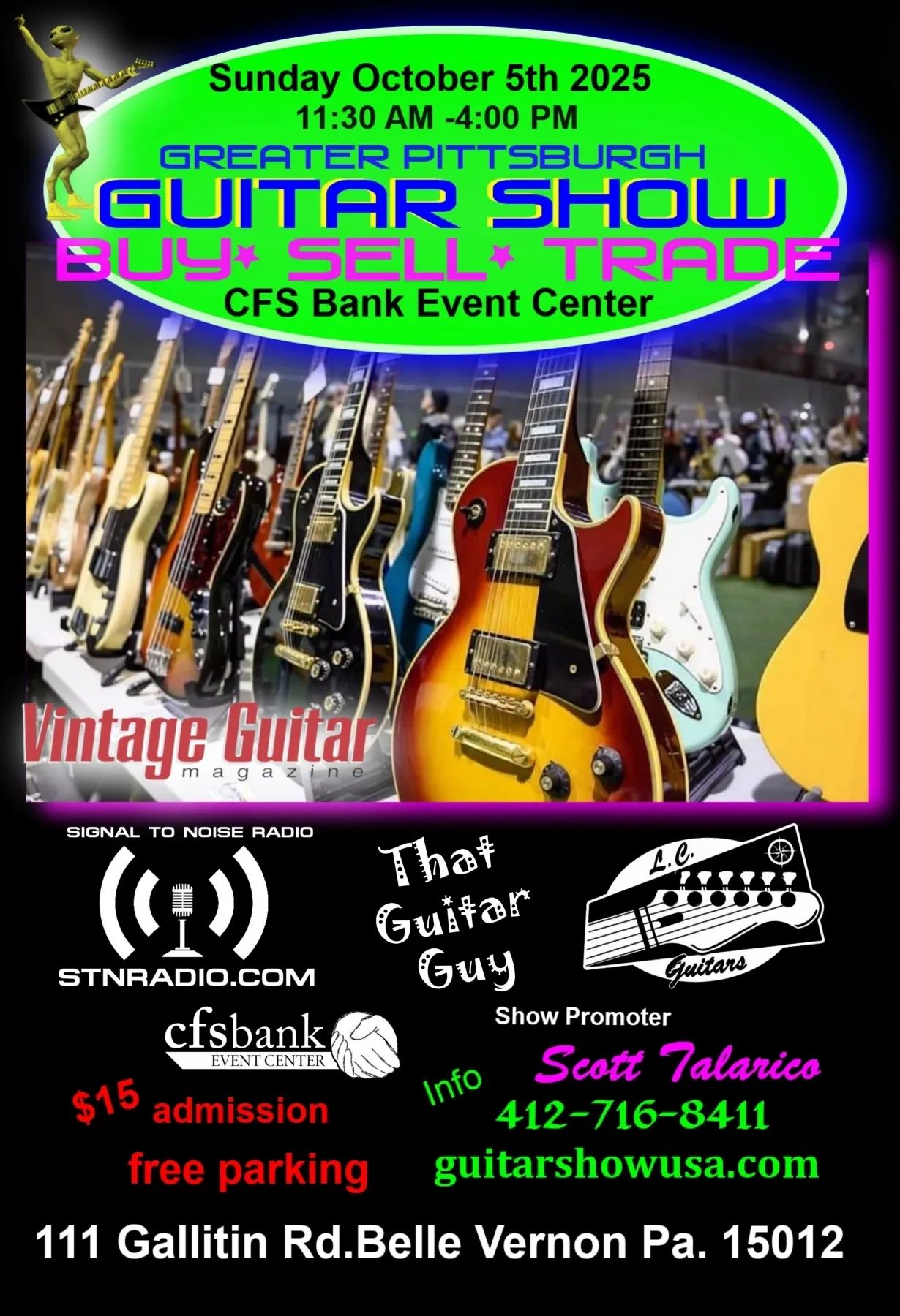 Greater Pittsburgh Guitar Show