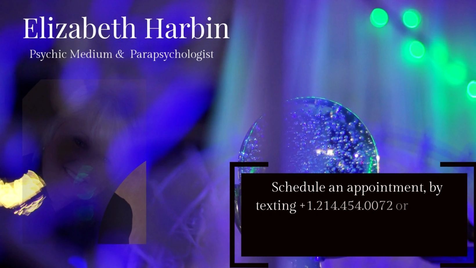 Elizabeth Harbin Psychic Medium