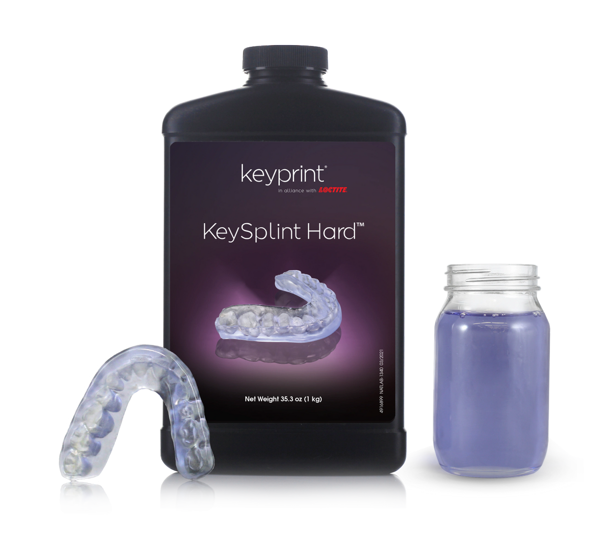 Keyprint® KeySplint Hard CLEAR 1kg