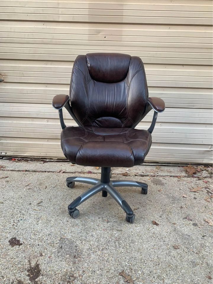 Lane Leather Office Chair