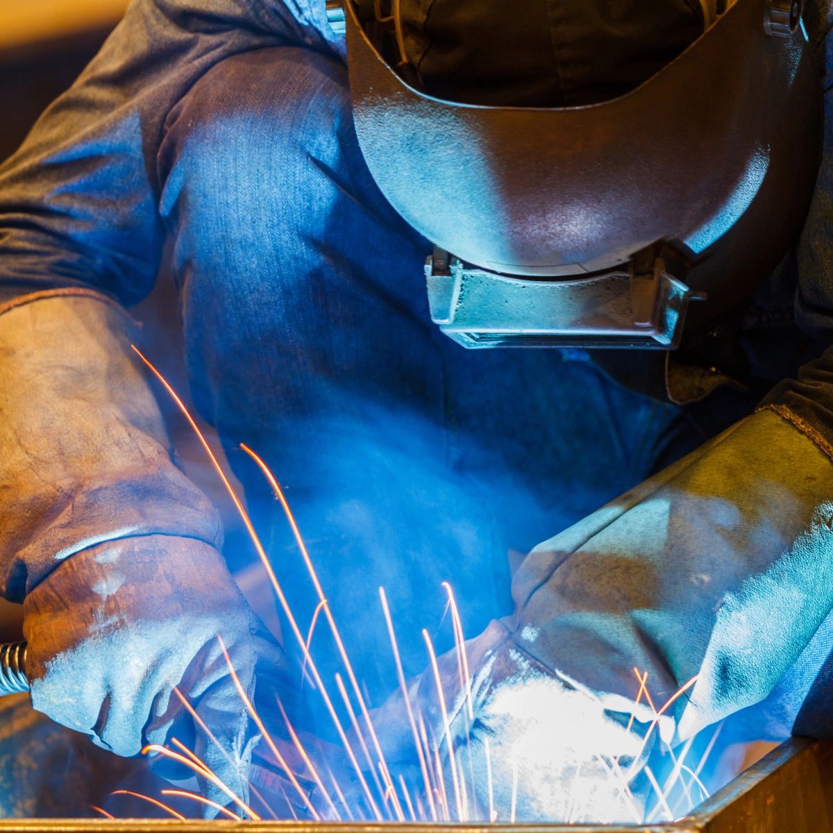 Spray Transfer MIG Welding