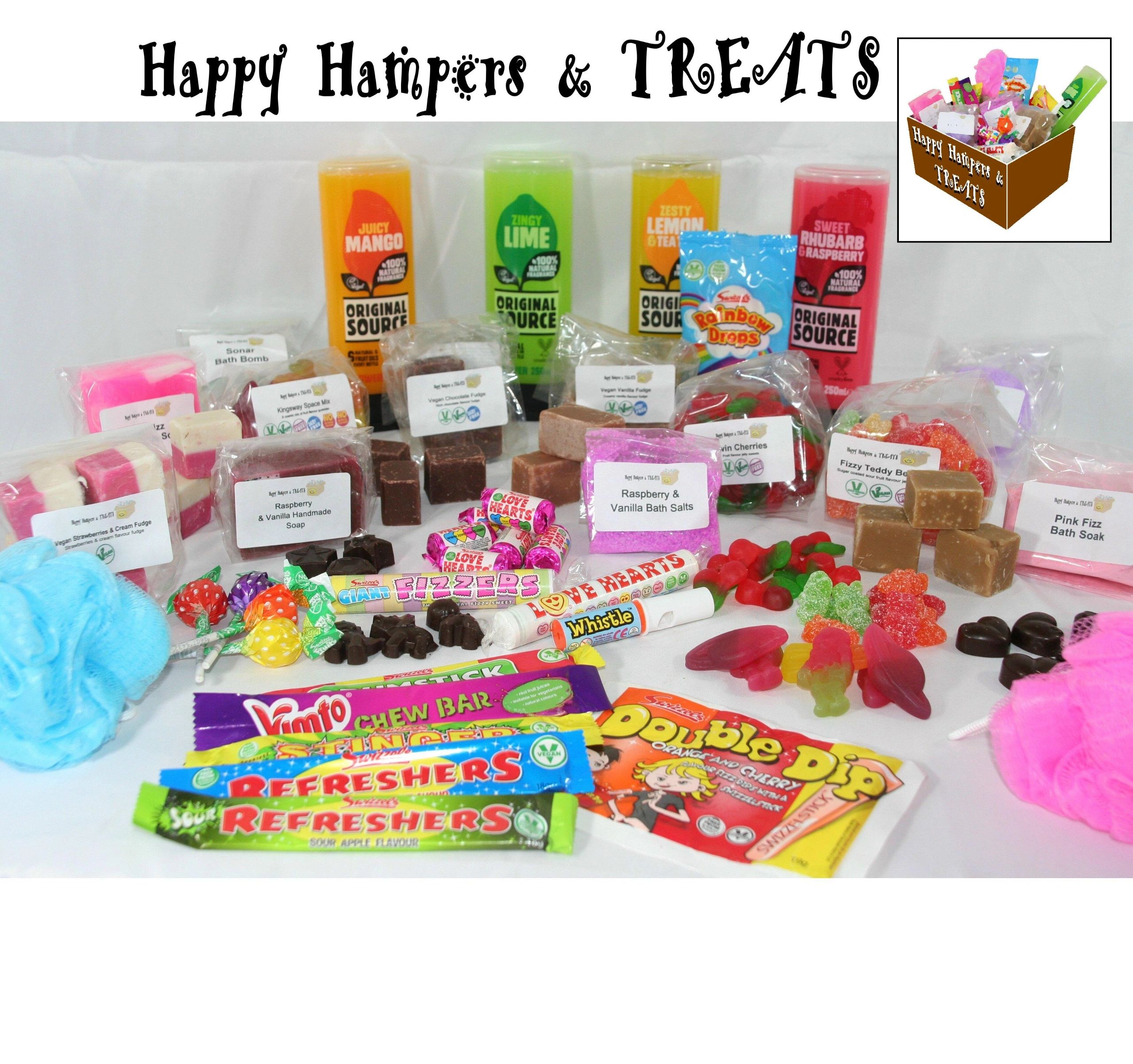 Happy Hampers and Treats - Vegan Products, Gift Baskets, Sweets