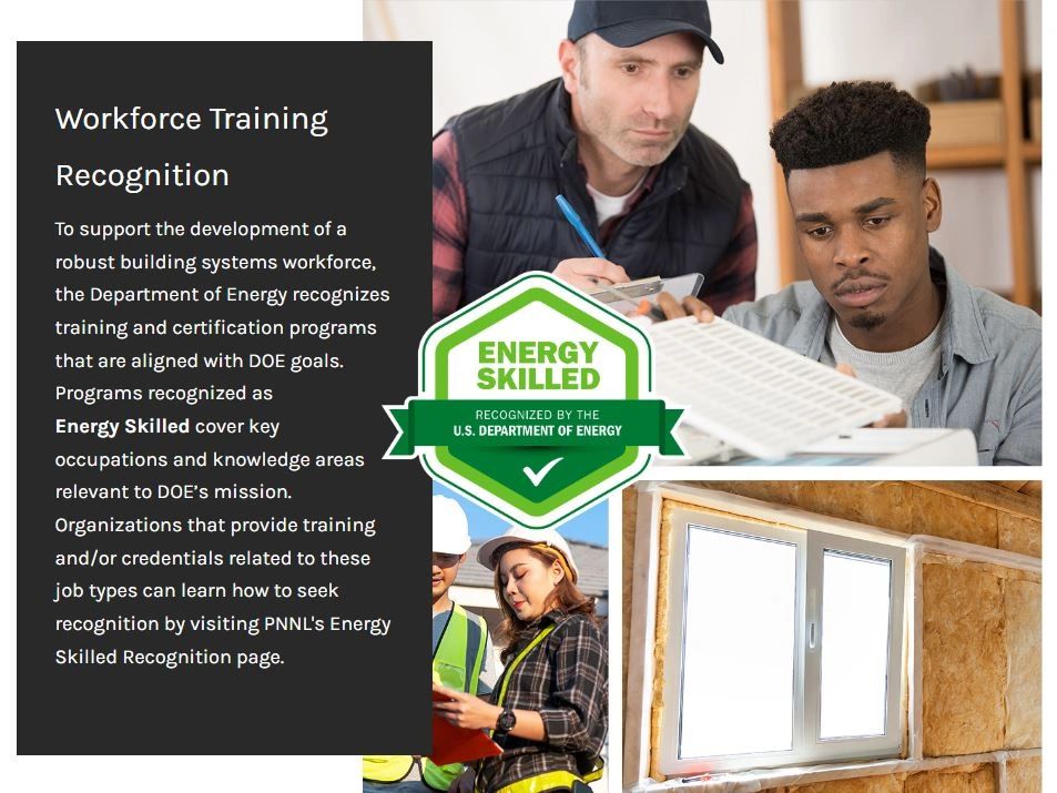Exciting News: Energy Skilled Certification Recognized by the DOE