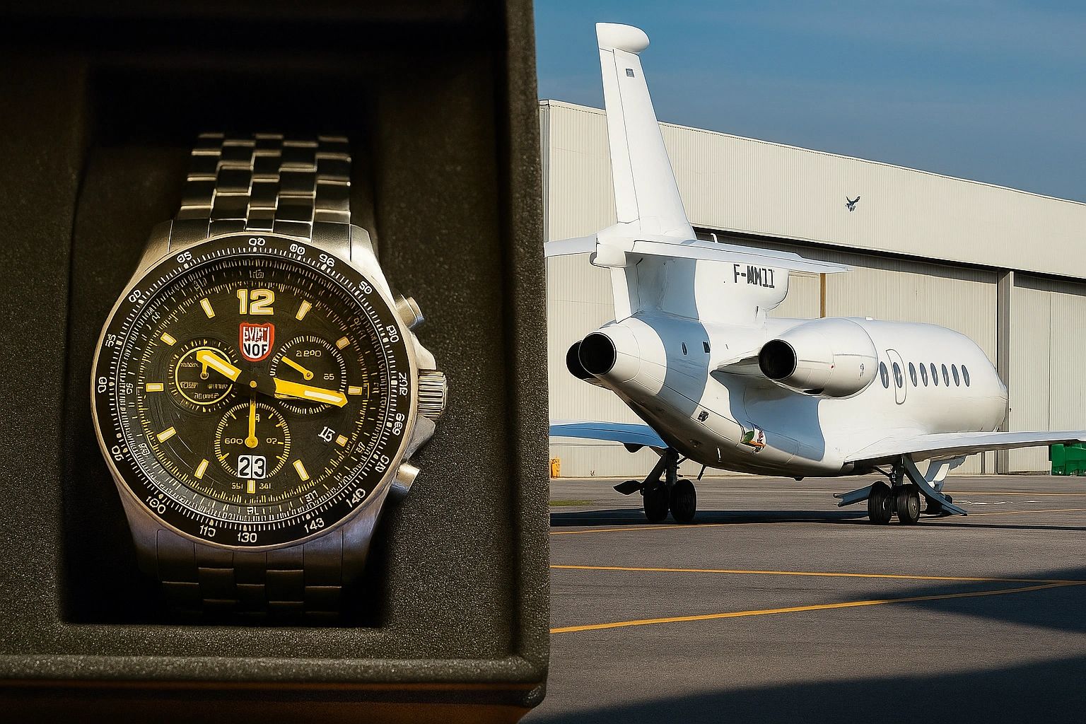 Luminox in the Skies: The Watch Built for Pilots”