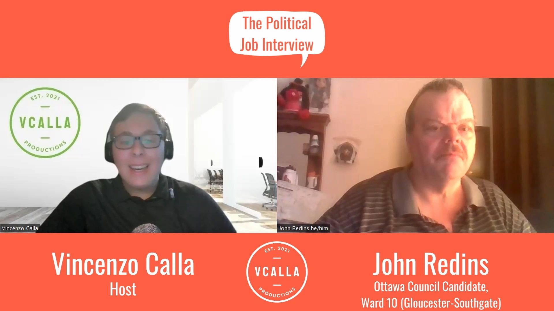The Political Job Interview Host Vincenzo Calla