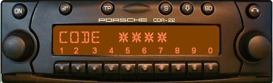 Free Porsche Radio Code Generator