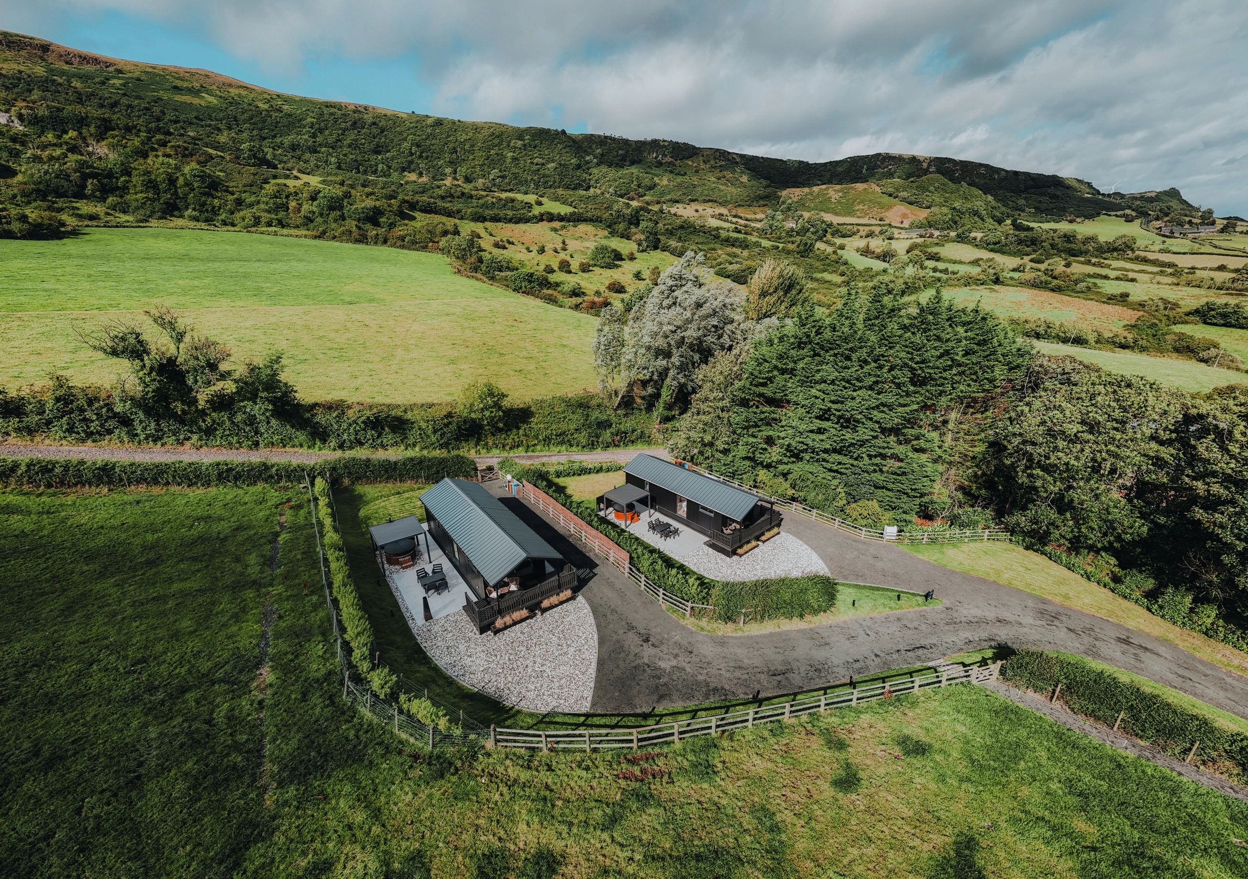 The Cabin & The Caravan | Briarfield Farm Stays | Hot Tub | Causeway ...