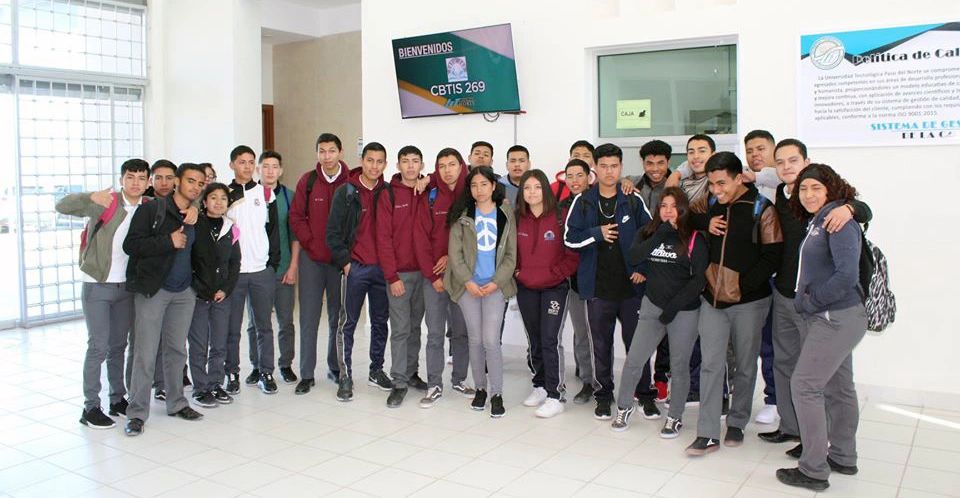 Conocen alumnos del CBTIS no. 269 las instalaciones de la UTPN