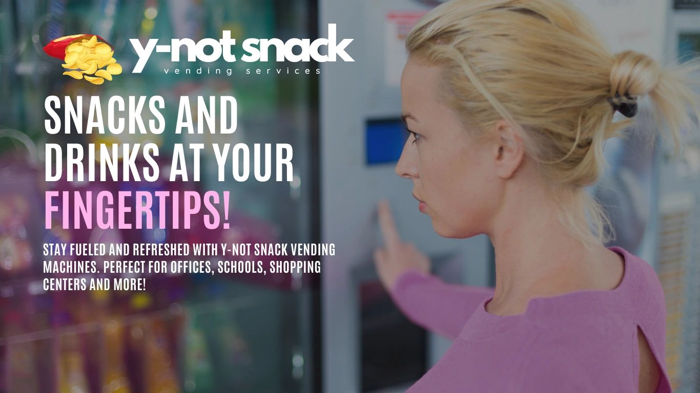 Convenient Snack and Soda Vending Machines