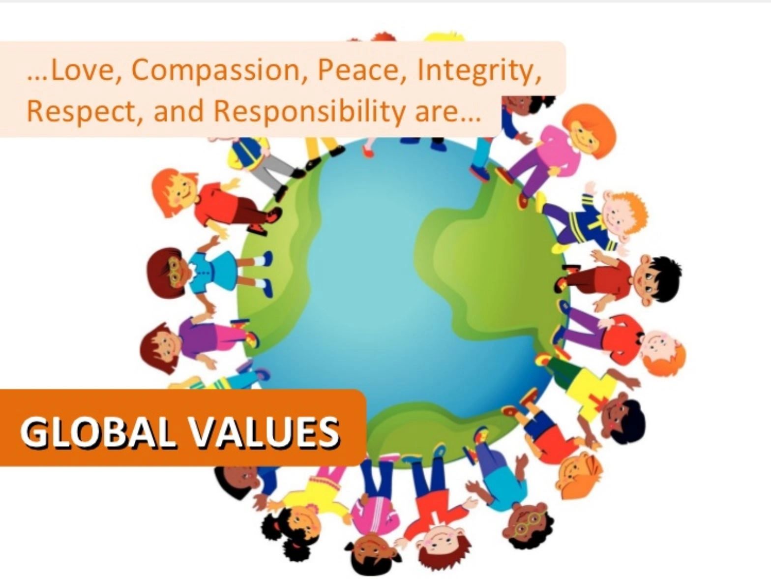 Five Global Values in Action
