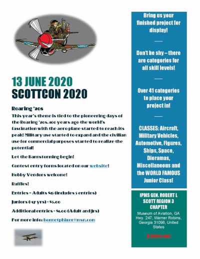 SCOTTCON | IPMS General Robert L. Scott Chapter