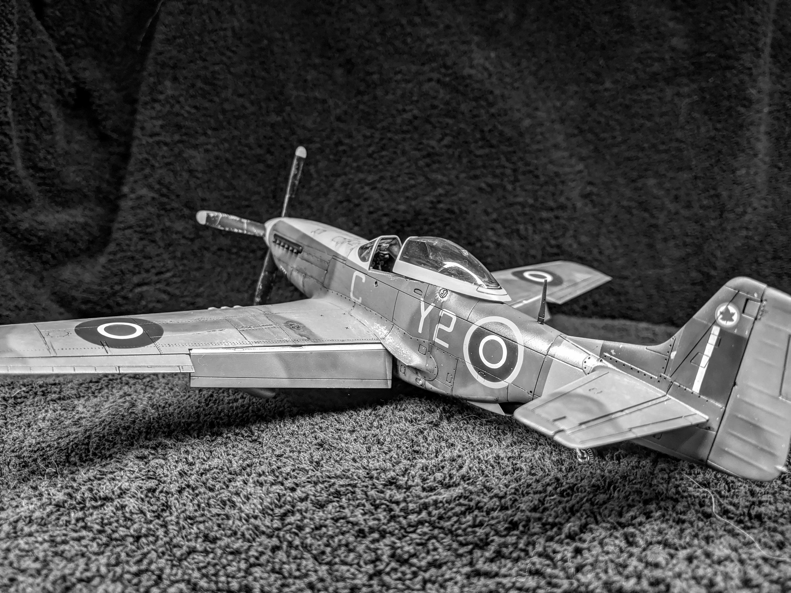 Bear's latest, representing the last 442 Sqn WWII mission.