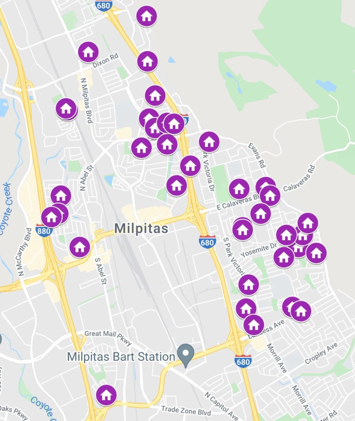 Milpitas High School Campus Map - Map
