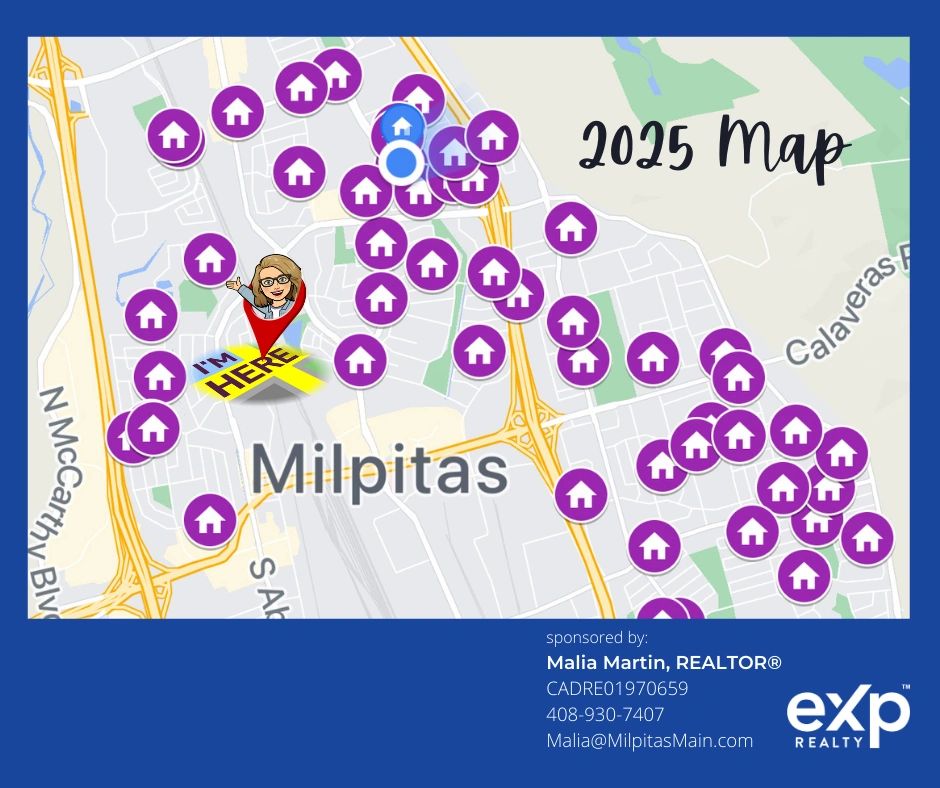 2026 Milpitas City Wide Garage Sale Map-August 15 - 8 AM - 2PM