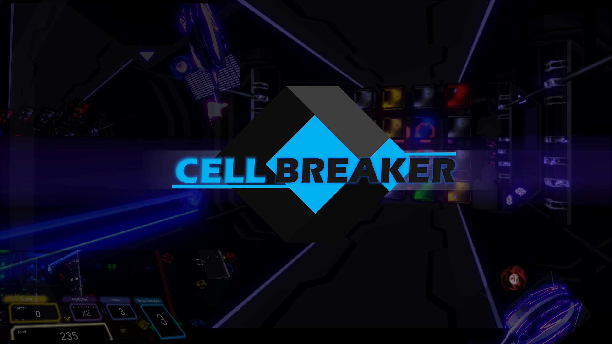 Cell Breaker - Racquetball Meets Brick Breaker