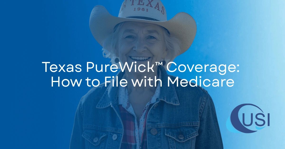 Texas PureWick™ Coverage: How to File with Medicare