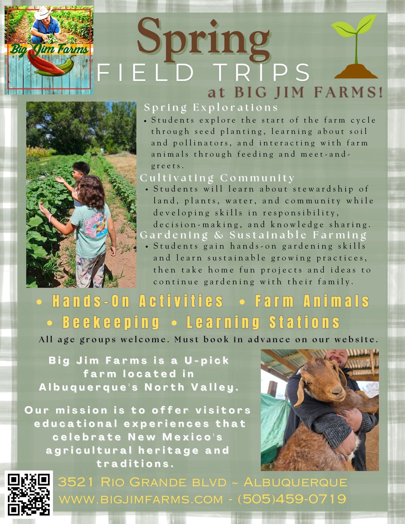 Field Trips at Big Jim Farms