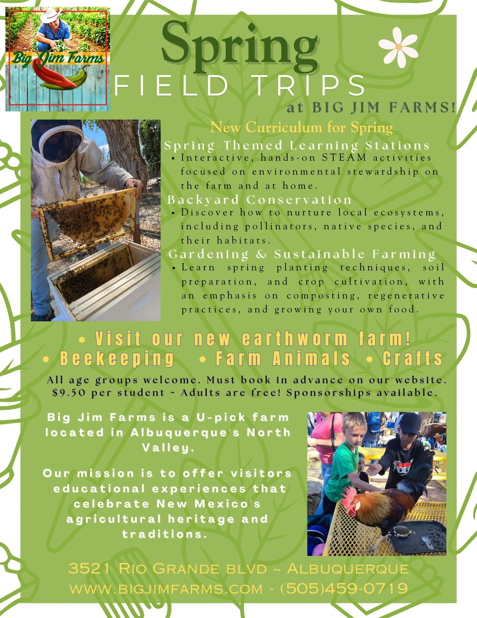 Field Trips at Big Jim Farms