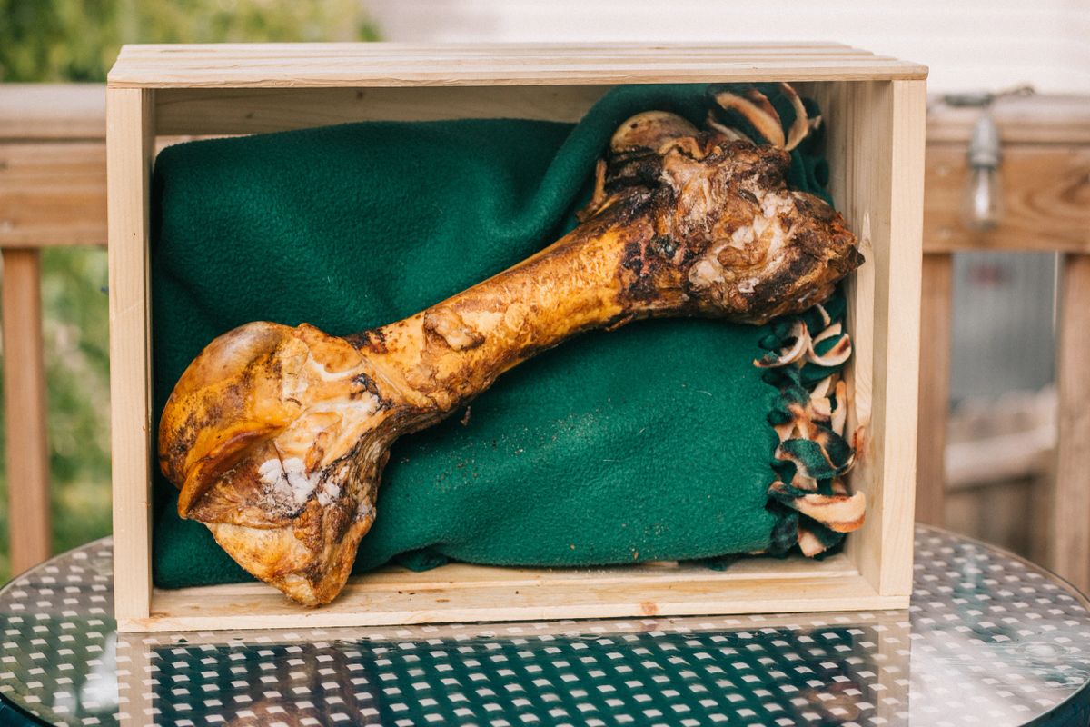 SMOKED DOG BONES