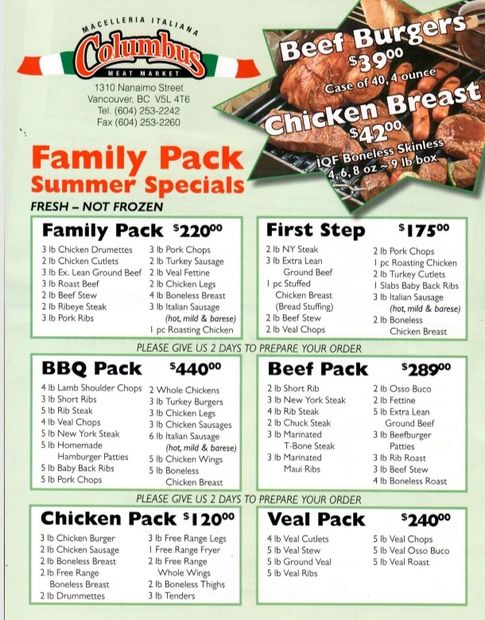 Columbus Meat Market