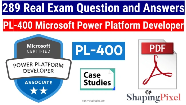 Microsoft Power Platform Developer (PL-400) PDF PACK