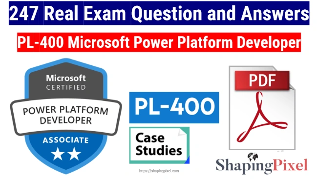 Microsoft Power Platform Developer (PL-400) PDF PACK