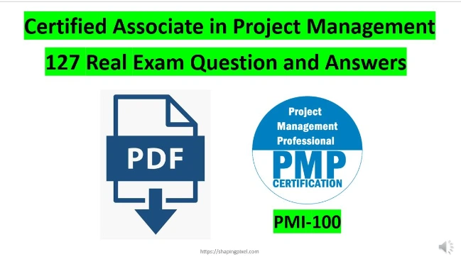 PMP PMI-100 Real Exam Q&A PDF PACK