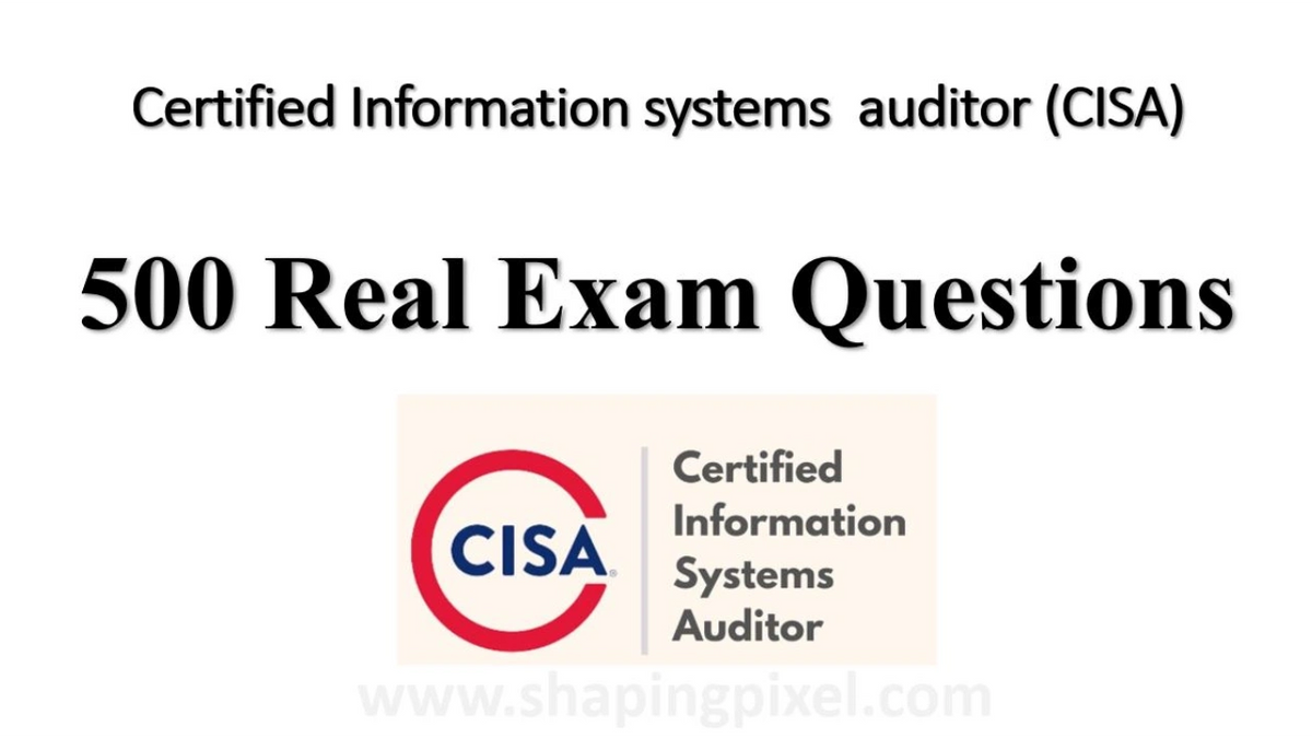 Certified Information Systems Auditor® (CISA®) PDF PACK
