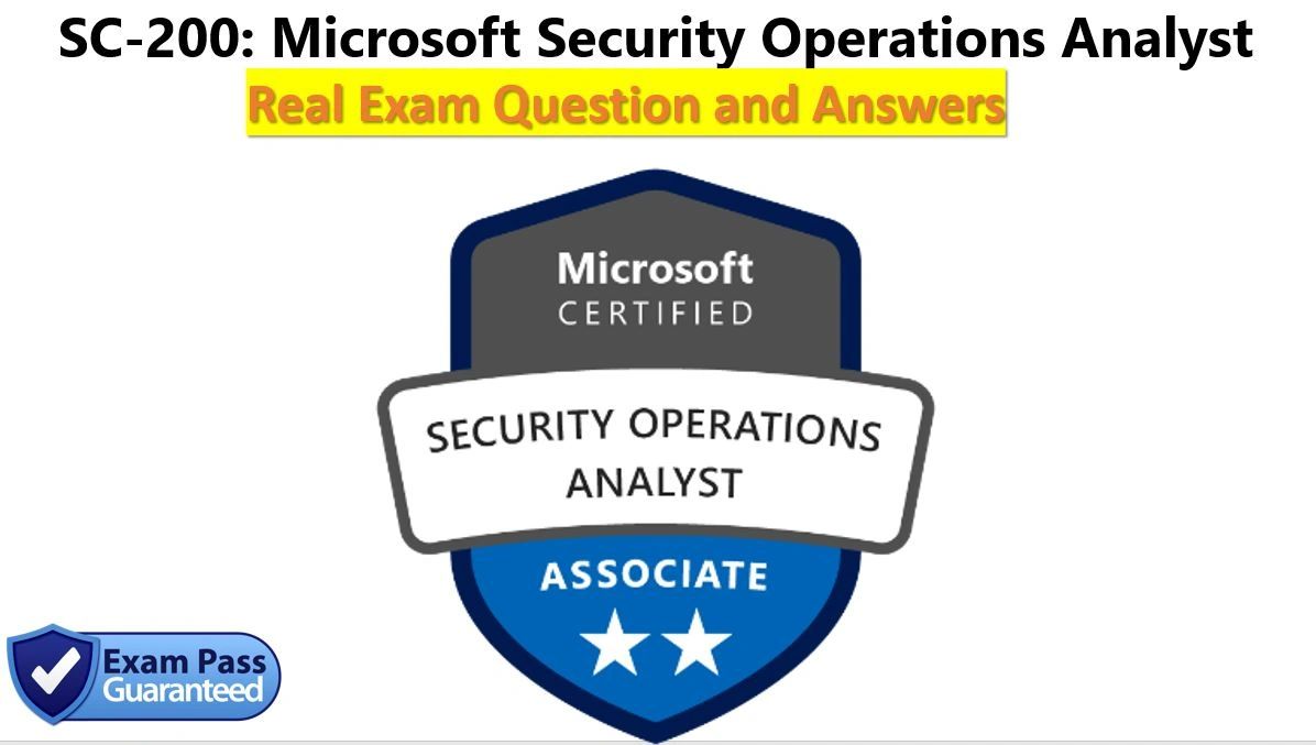 SC-200 Microsoft Security Operations Analyst Q&A PDF PACK