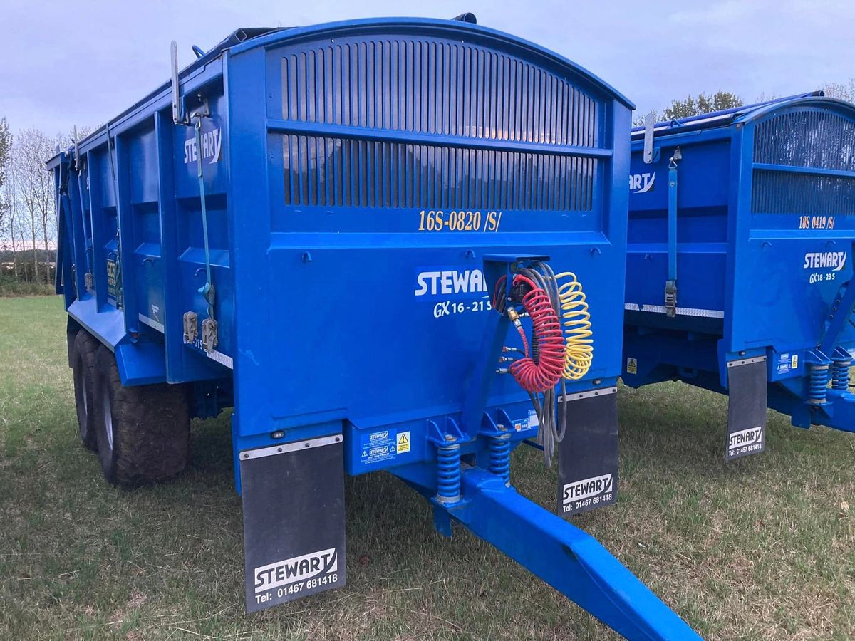 STEWART 16 TONNE GRAIN TRAILER YEAR 2020 (INC VAT)