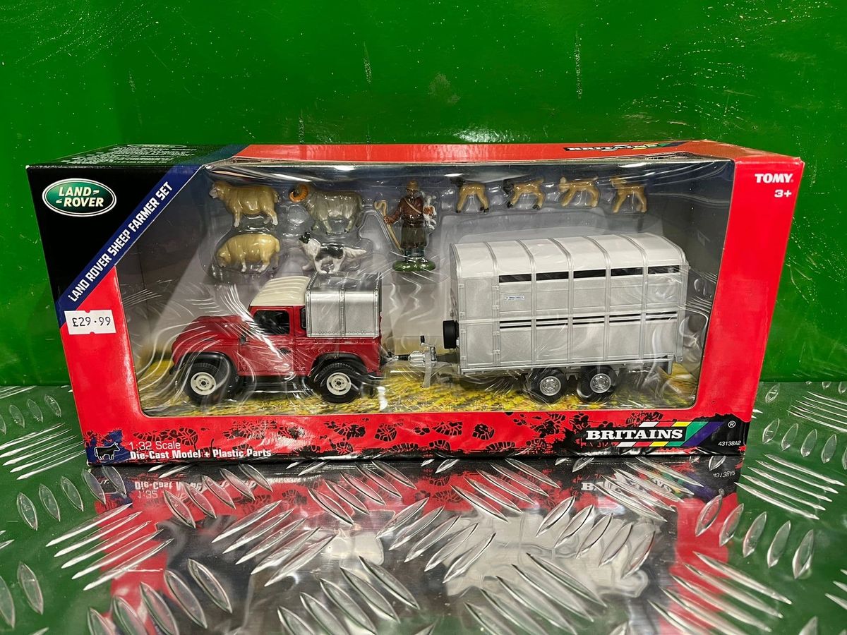 Britains Land Rover Sheep Farmer Set