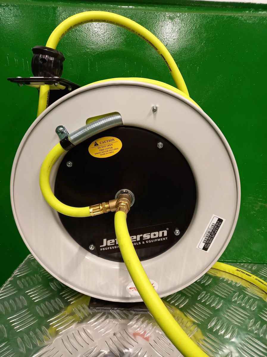 15m 1/2" Air Line Hose Reel
