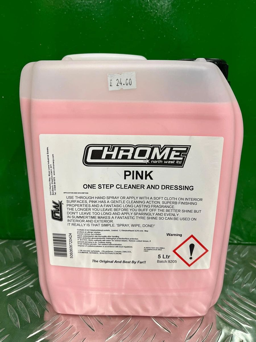 Chrome North West Pink - 5 Litre Collection only