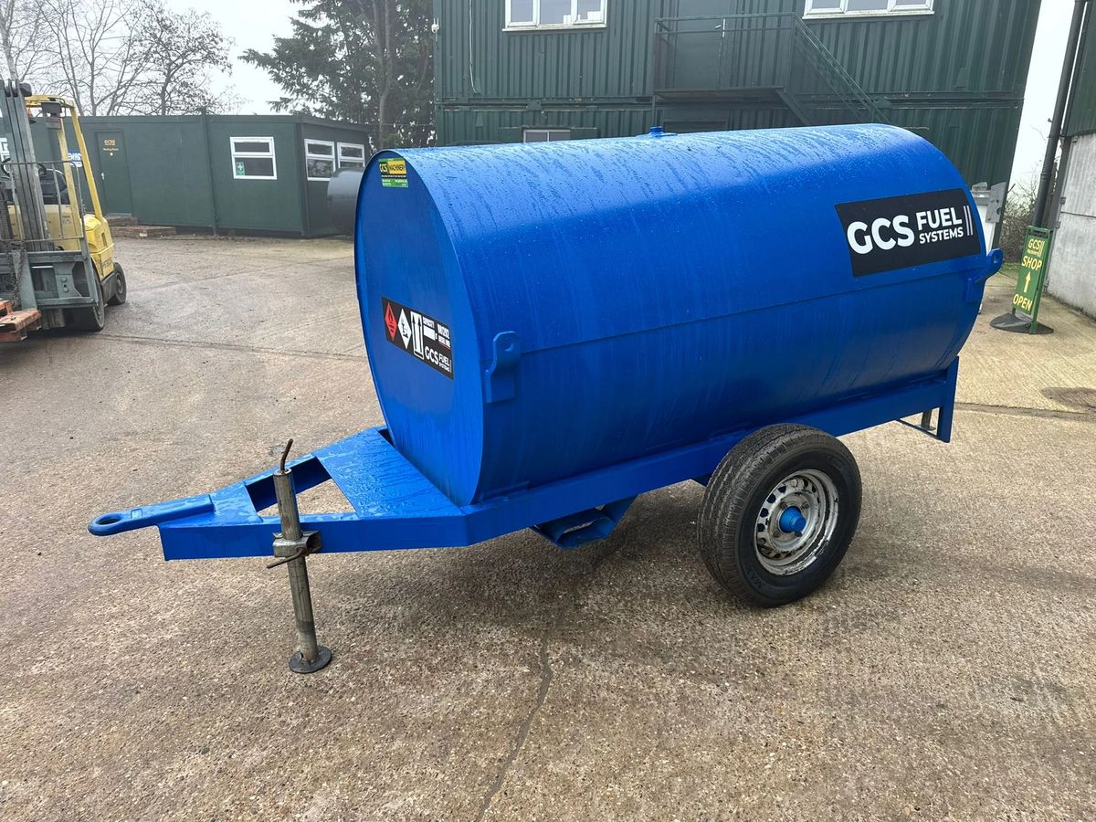 950lt Bunded Site tow Fuel Bowser, Diesel (Price inc. VAT)