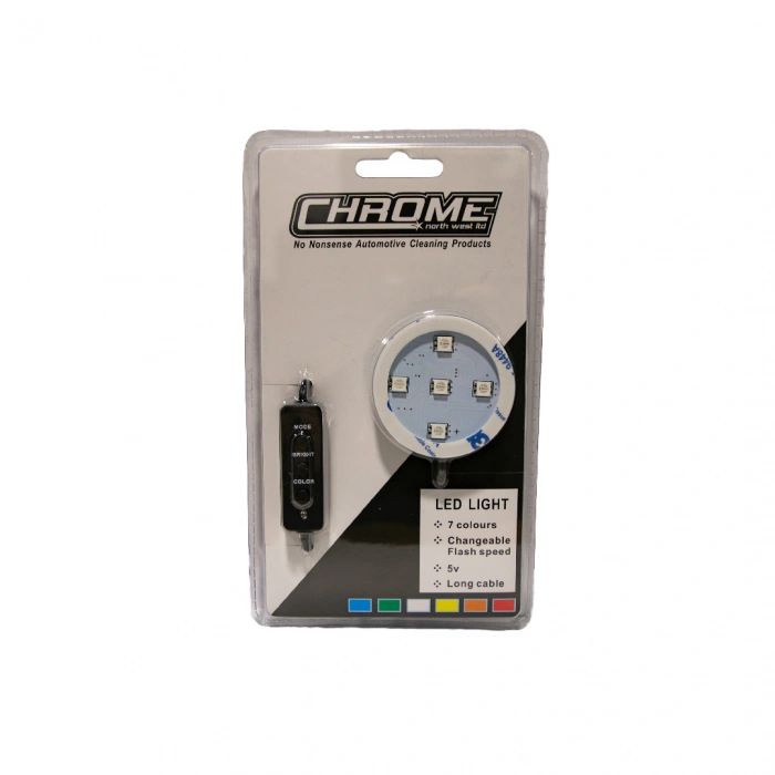 Chrome (NW) LED Light Base for Poppy Style Air Fresheners USB 5v - 7 ...