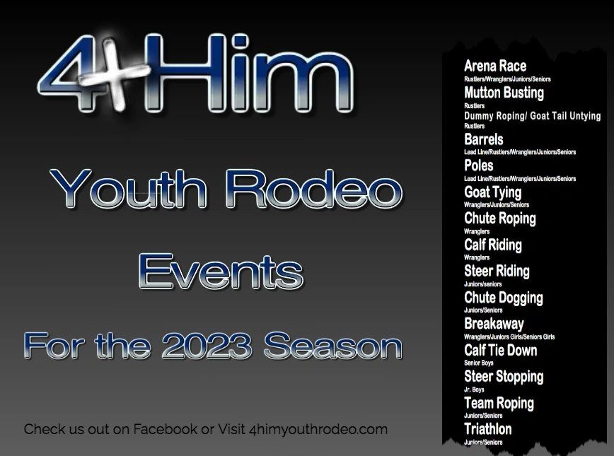 Event Order | 4Him Youth Rodeo